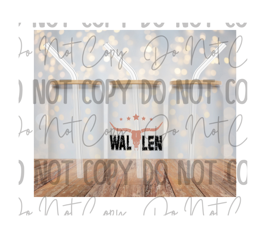 WALLEN Decal – Queen City Creative Works, LLC