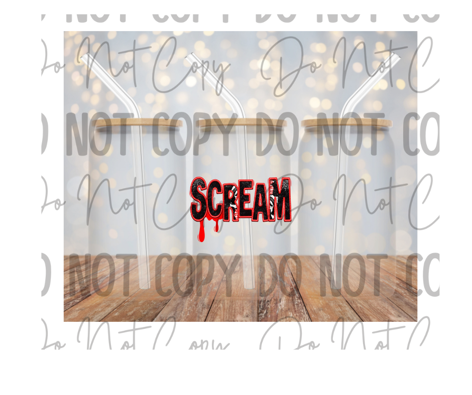Scream Decal – Queen City Creative Works, LLC